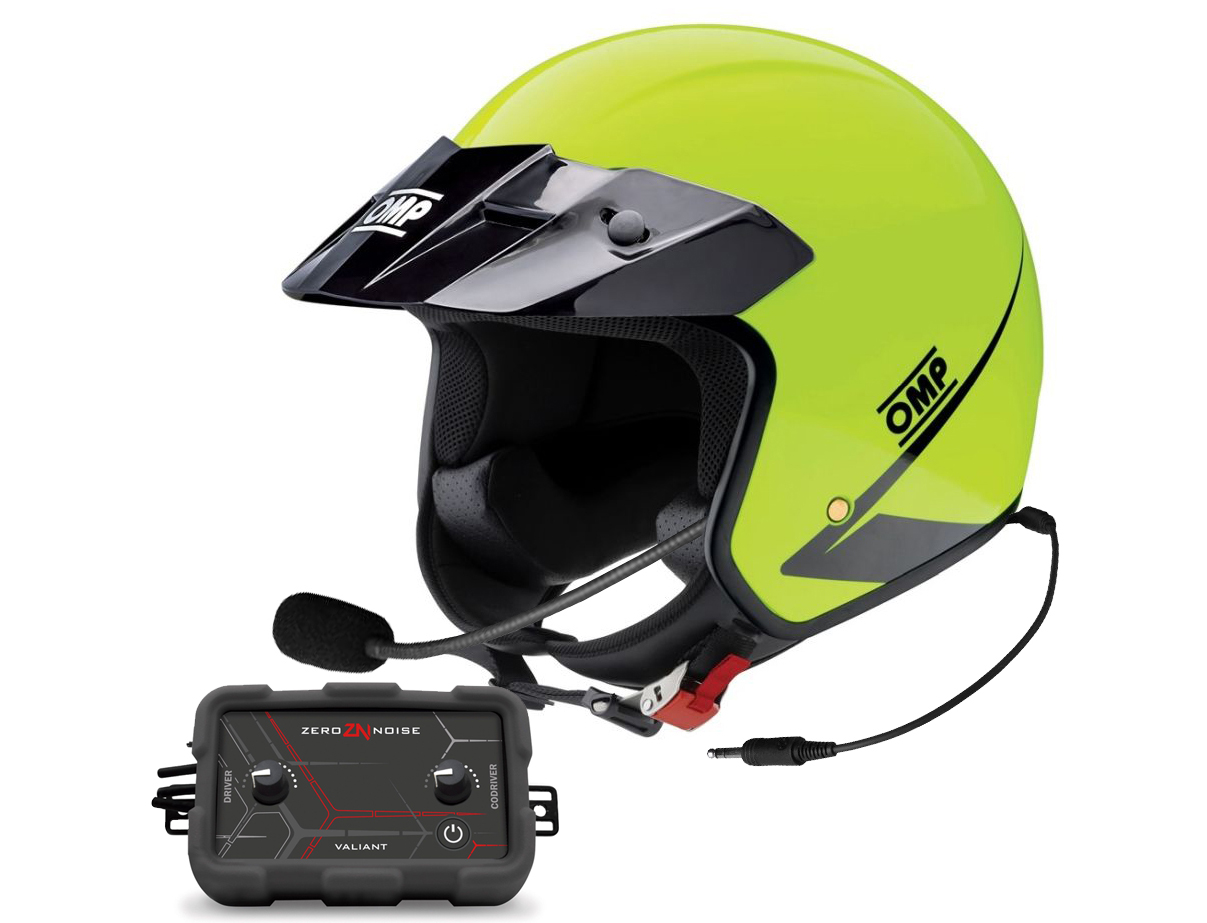 Zestaw: Interkom ZERONOISE Valiant + Kask OMP Star-J (ECE 22.06) | RallyShop.pl - Akcesoria ...